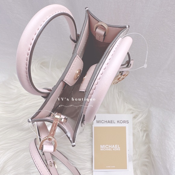 Michael Kors | Bags | Nwt Michael Kors Mercer Extrasmall Logo Leather ...